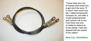 Treestand Cable Testimonial Slide New